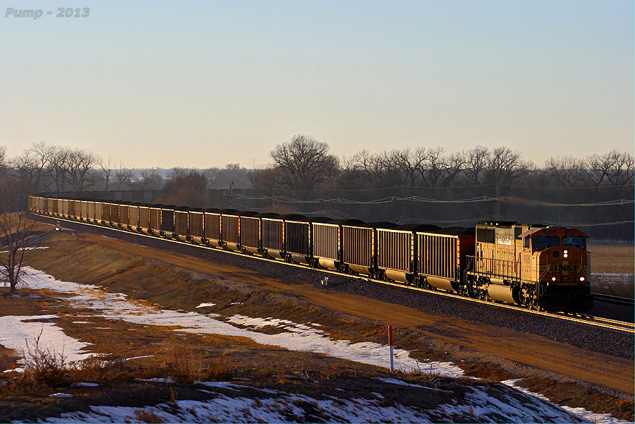 Eastbound BNSF Loaded Coal Train